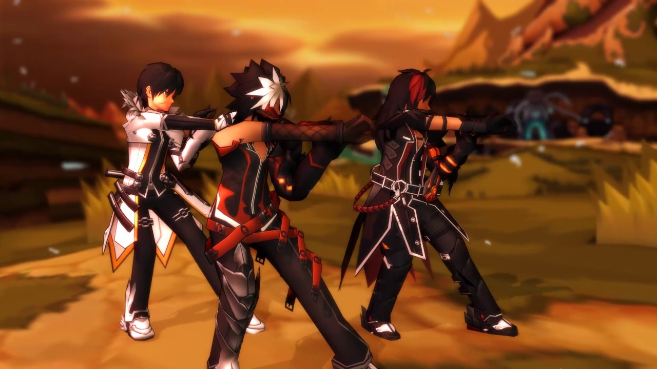 [MMD Elsword] Chained Up (Raven) - YouTube