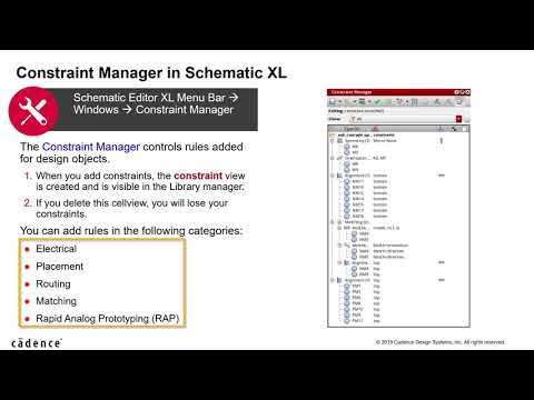 15 Constraint Manager and Circuit Prospector - YouTube