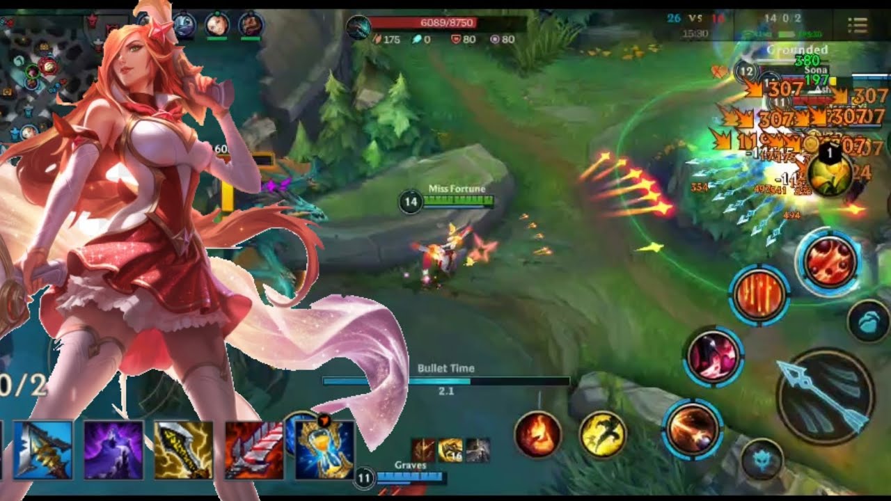 Miss Fortune Star Guardian 23 Kill Montage!|League of Legends:Wild Rift ...