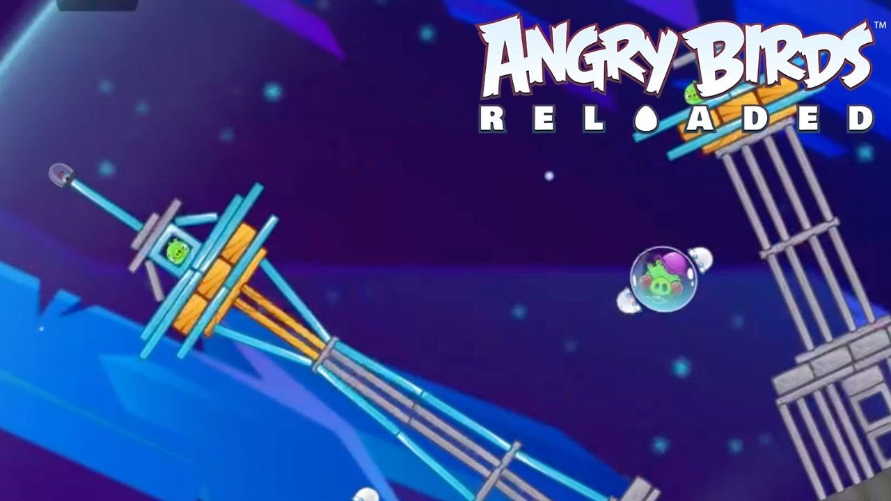Angry Birds Reloaded Space Fry me to the Moon (Mirror Worlds) Boss ...