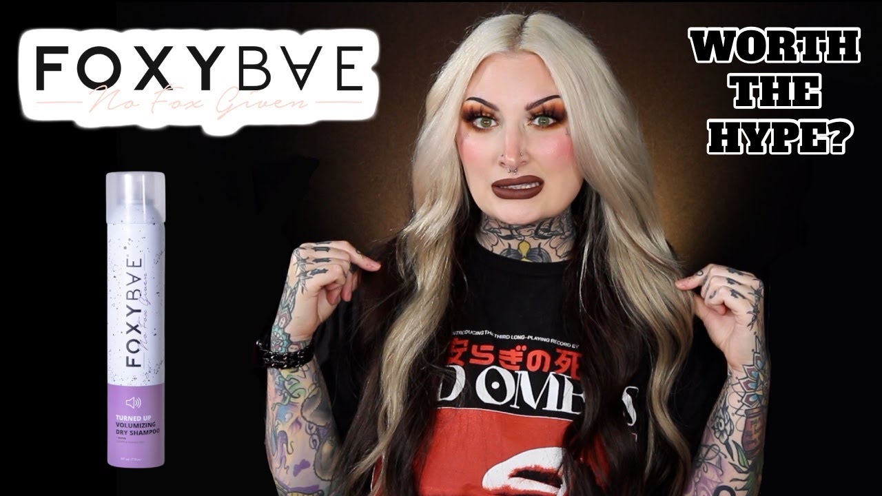 TRYING FOXYBAE HAIR CARE - YouTube