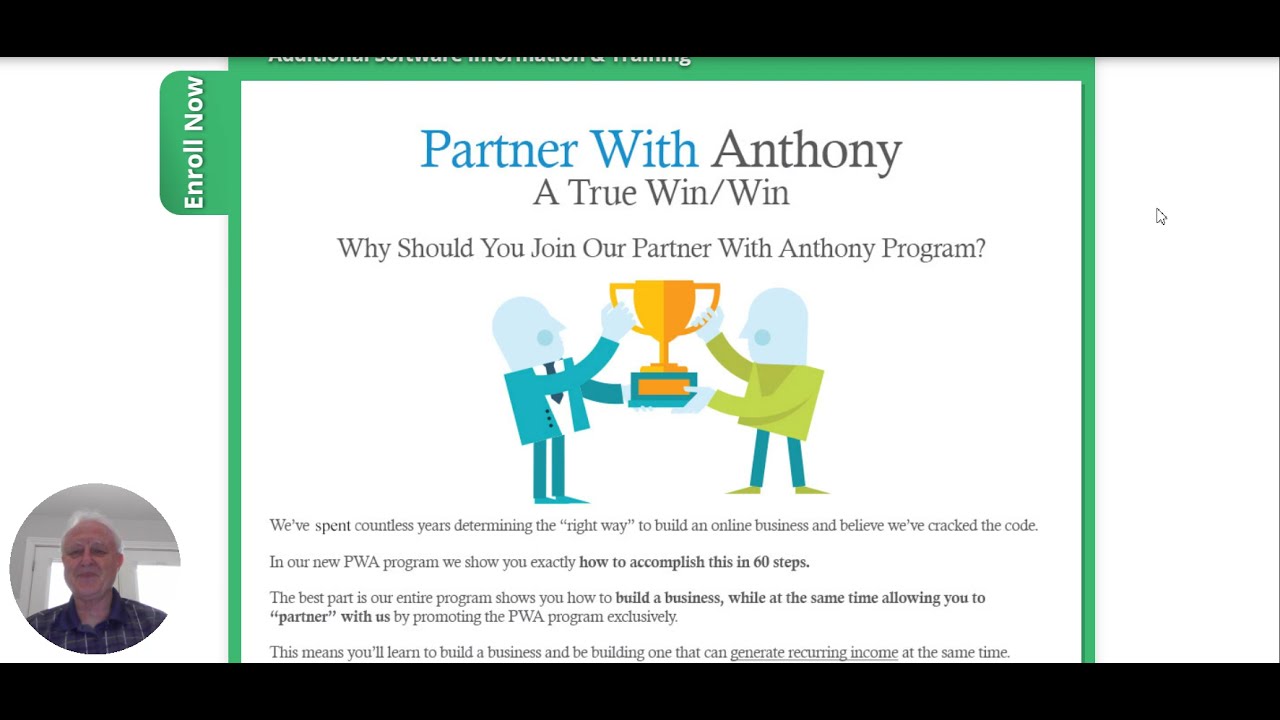 Partner With Anthony - What Matters - YouTube