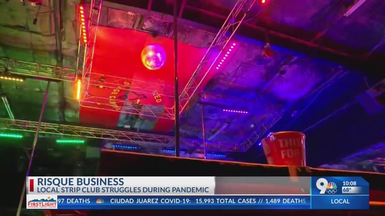 Risque Business:local strip club struggles during pandemic - YouTube