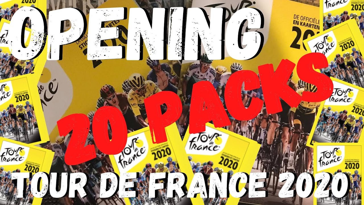 OPENING 20 PACKS TOUR DE FRANCE 2020 PANINI STICKER SET - YouTube