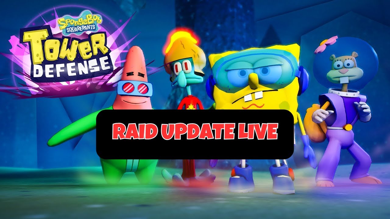 🟥RAID UPDATE IN SpongeBob TD🟥 (Join Now!) - YouTube