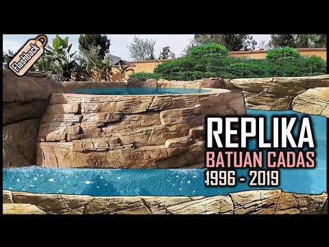 Kolam Renang Replika Batu Cadas terbuat dari Semen, Hebel & Pasir 1996 ...