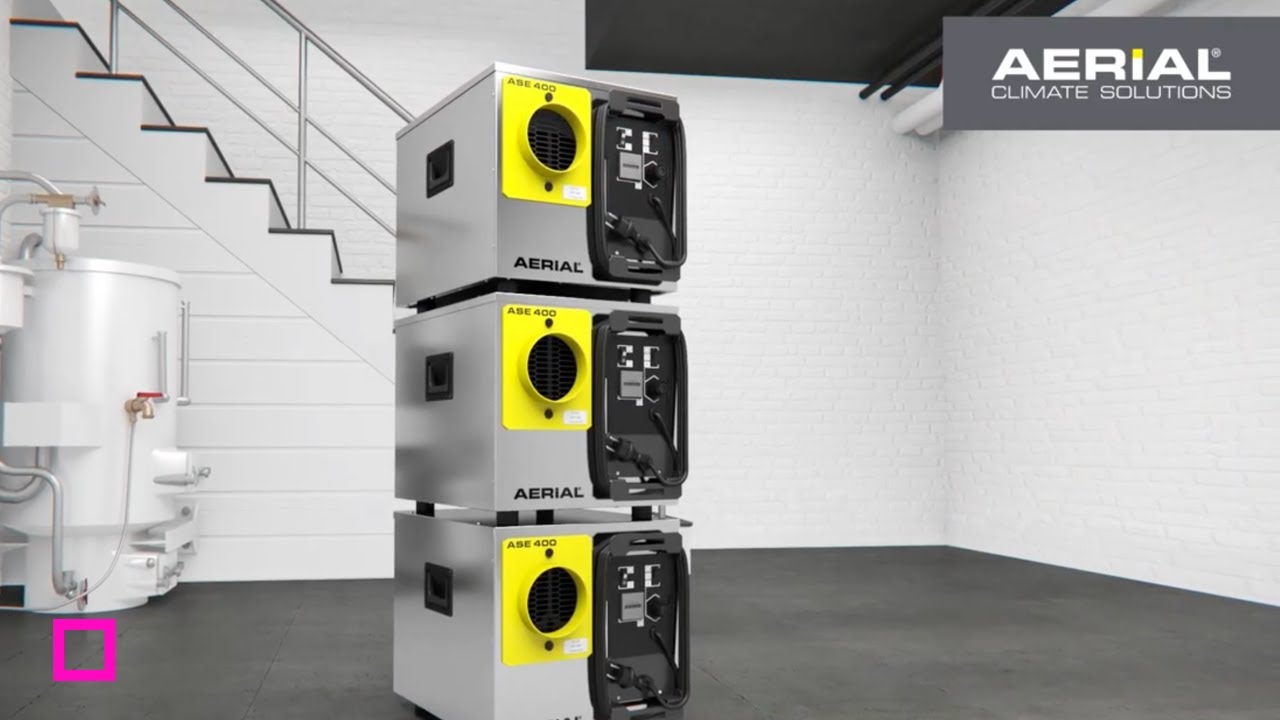 Industrial 3D Animation Video | Dantherm - ASE 400 Dehumidifier - YouTube