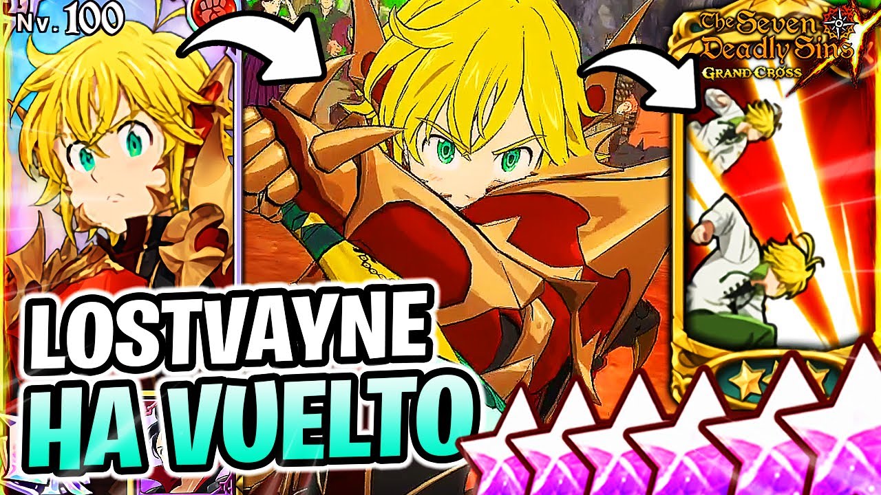 [PVP] MELIODAS LOSTVAYNE en LR! REGRESÓ AL PVP a DESTROZAR TODO ...