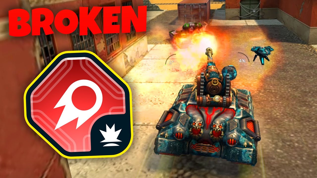 Tanki Just Added The Most Overpowered Augment Ever (Destroyer) - YouTube