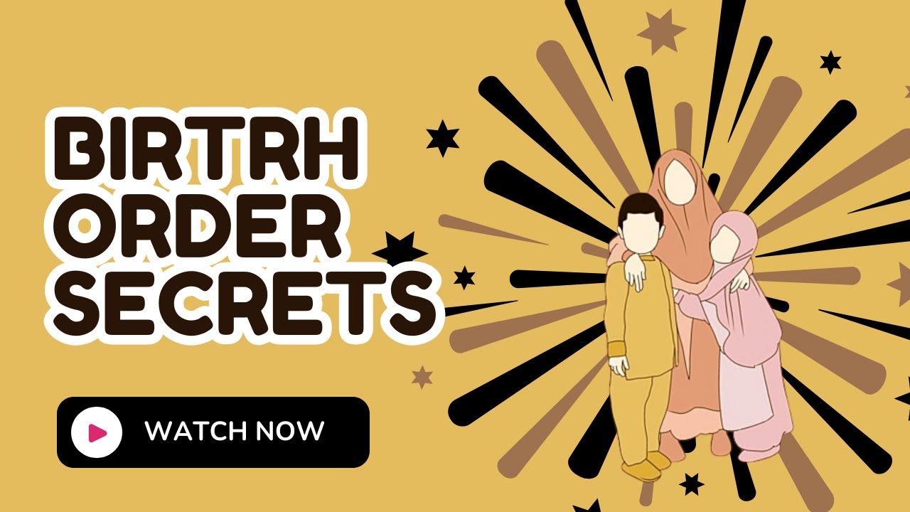 Birth Order & How it Shapes Your Personality - YouTube
