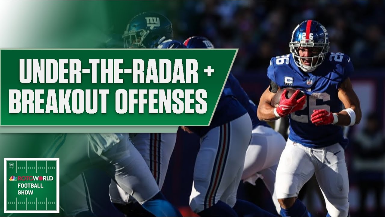 Under-the-radar + breakout offenses this season | Rotoworld Football ...