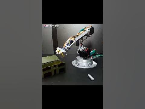 3D printed Robot Arm. All details on MY CHANNEL. #robotarm #diy ...