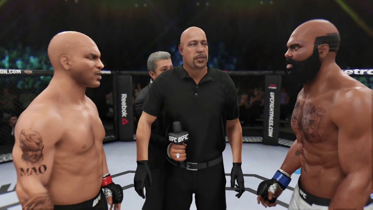 THE CLASH OF TITANS ! MIKE TYSON vs KIMBO SLICE - (EA Sports UFC 3 ...