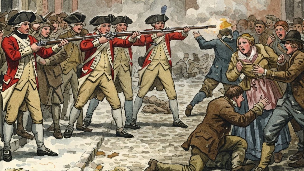 The Boston Massacre (Ep 7 - American Revolution Series) - YouTube