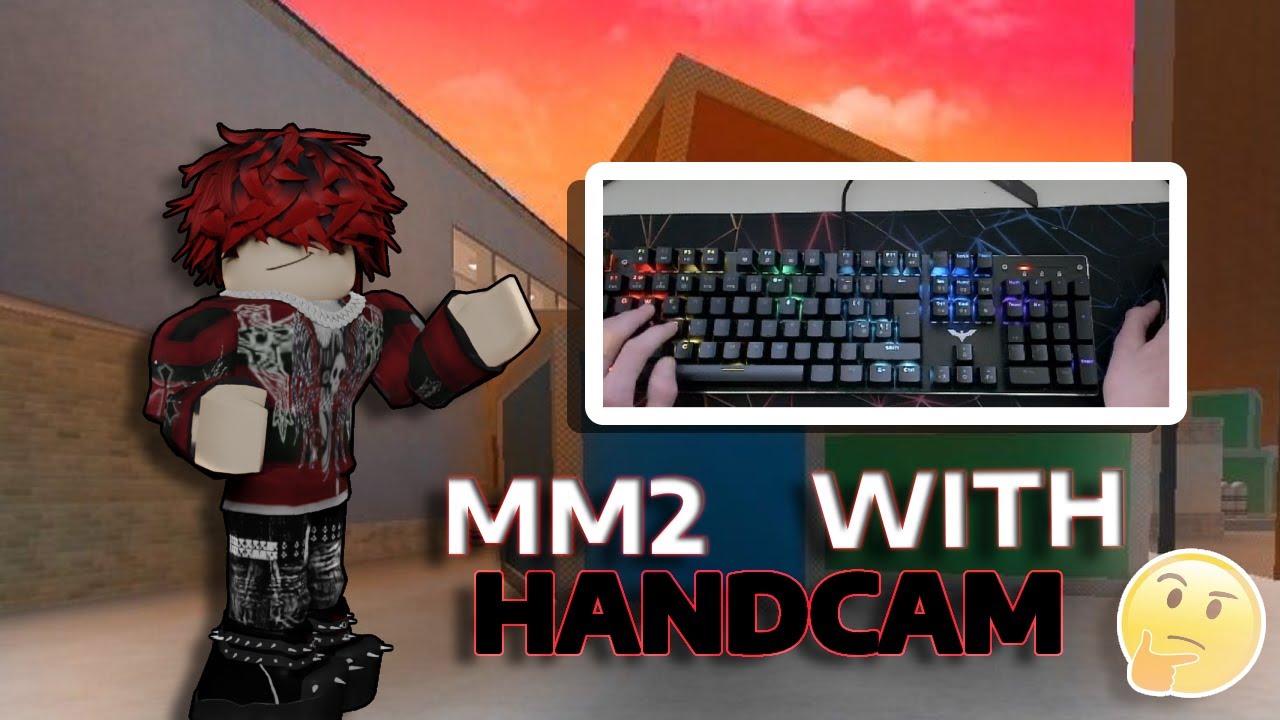 Playing MM2 with HANDCAM (Murder Mystery 2) - YouTube