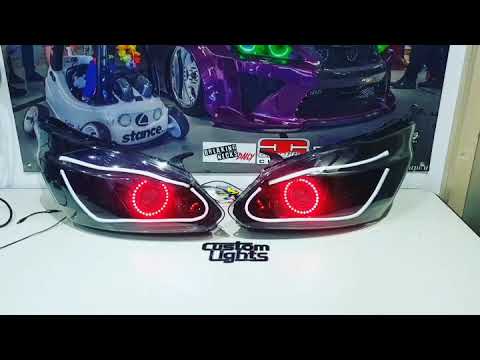 Ford transit custom headlights - YouTube