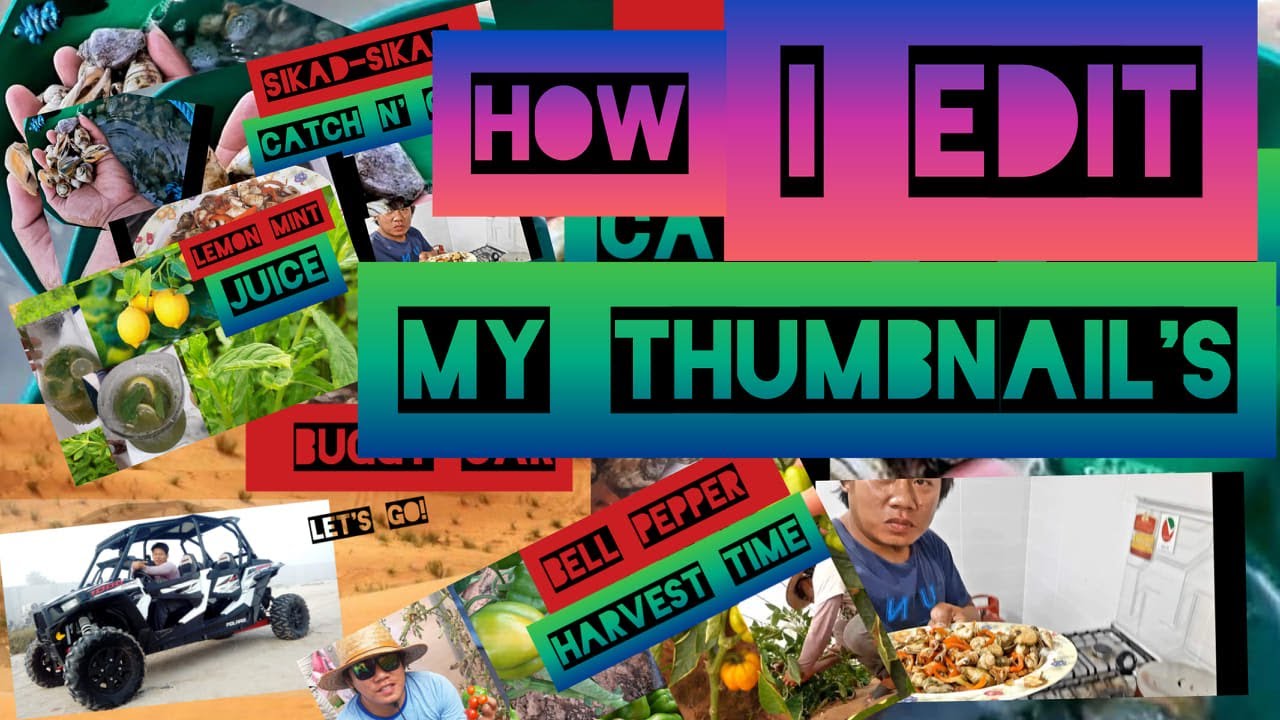EP17-HOW TO MAKE/EDIT THUMBNAILS | BASIC| EASY WAY| - YouTube