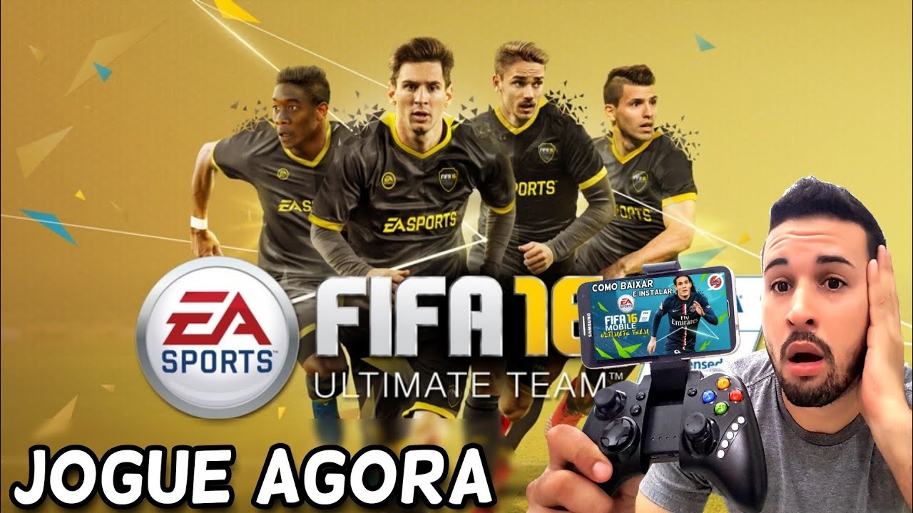 O INCRÍVEL FIFA MOBILE ULTIMATE TEAM PARA ANDROID,JOGUE O MELHOR GAME ...