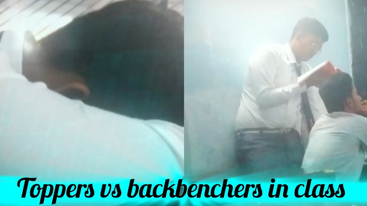 TOPPERS VS BACKBENCHERS IN CLASS //SATISH YADAV// - YouTube