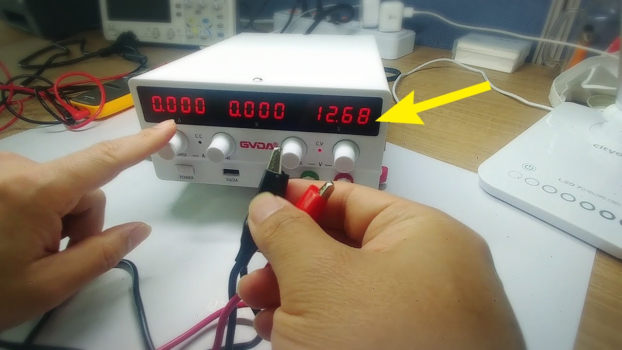39.DC파워 서플라이 사용하는 방법ㅣHow to use DC POWER Supply. - YouTube