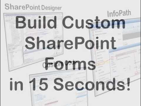 SharePoint Form Web Part Overview - YouTube
