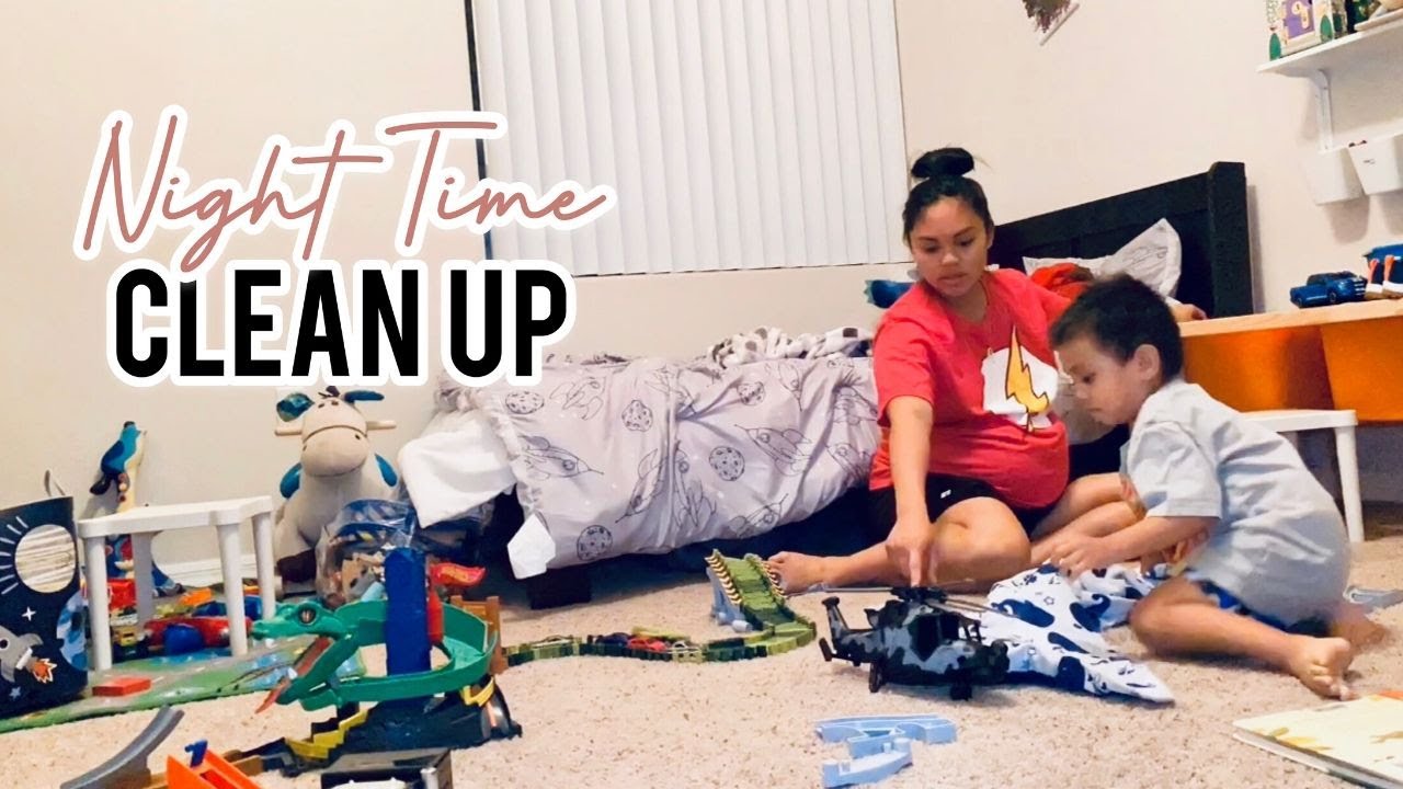 CLEANING BEFORE BED | VLOG - YouTube