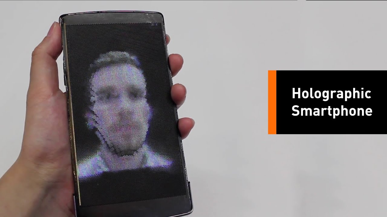 Holoflex: The World's First Flexible, Holographic Smartphone - YouTube