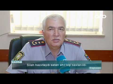 Silah hazırlayıb satan kişi tutuldu   ARB TV