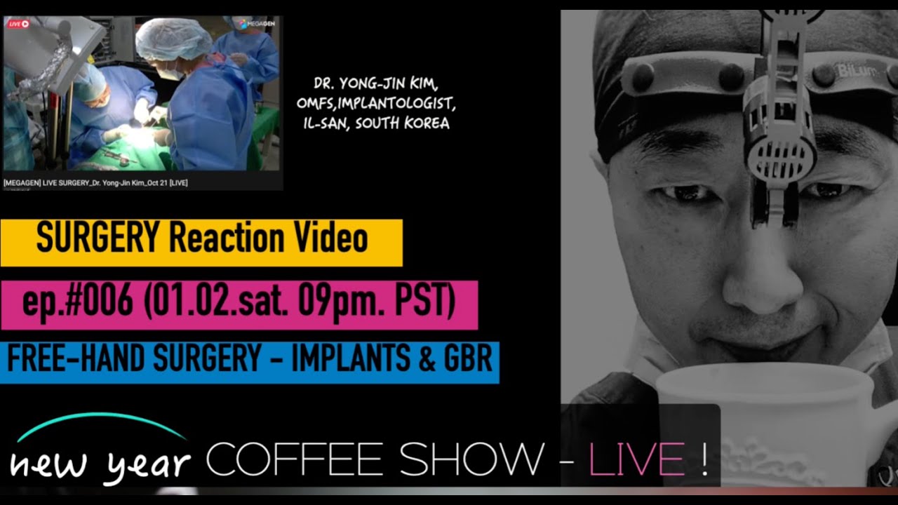 (LCS Ep6) [Reaction] Free hand surgery - Implants & GBR - YouTube