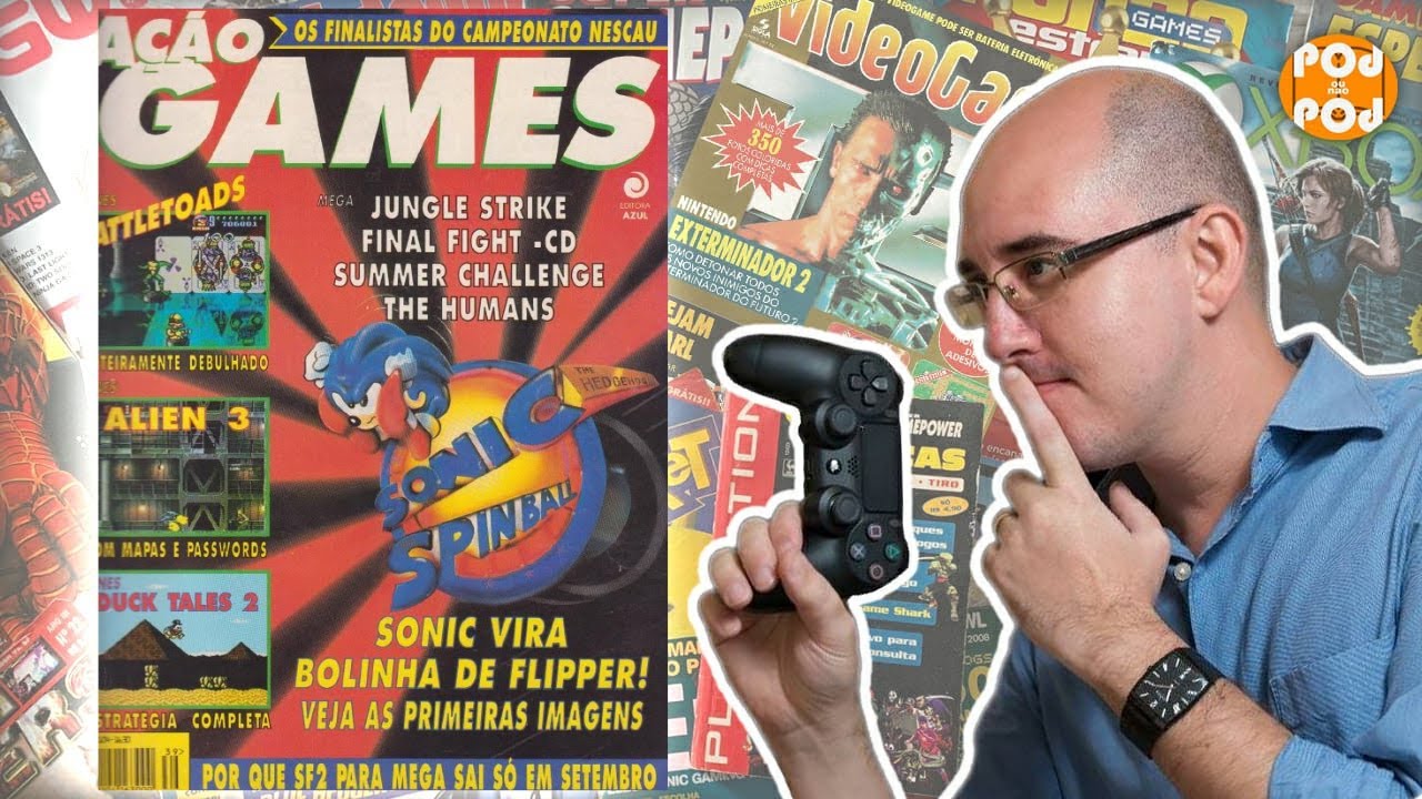 SIMPLESMENTE A MELHOR! REVISTA AÇÃO GAMES nº 39 (React Sem Careta #156 ...