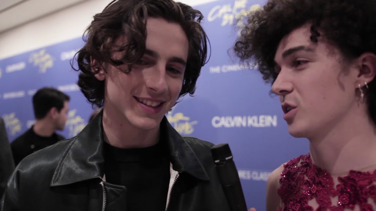 'Call Me By Your Name' Red Carpet Premiere - YouTube
