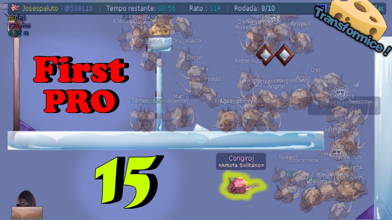 Transformice - First PRO Burlas Racing #15 (KADMUN BANNED 720H) - YouTube