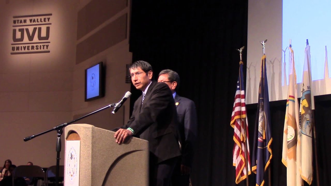 President Begaye Speaks at Utah Governor's Native American Summit - YouTube