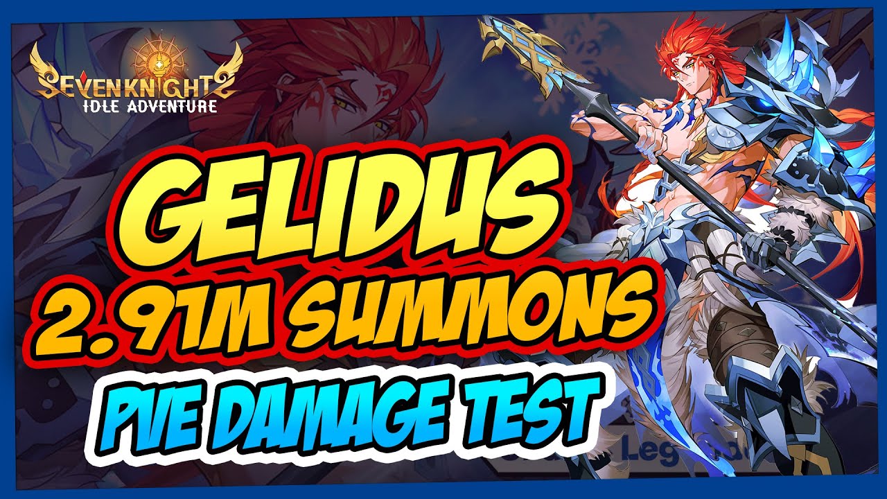 GELIDUS SUMMON SESSION: 2.9M RUBIES & PVE TEST! ️ Was It WORTH IT ...