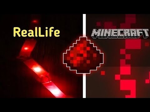 Making Real Life Minecraft Redstone Dust - YouTube