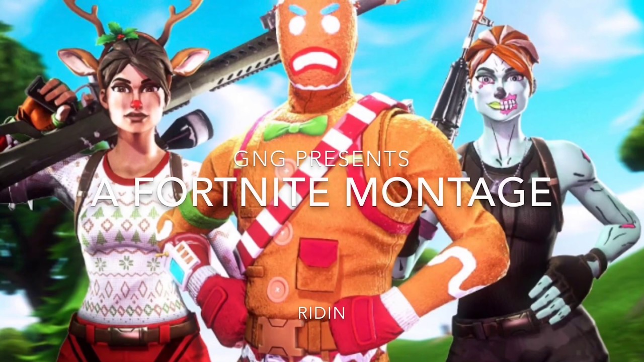 GNG Clan // Fortnite montage -Song: Ridin by Yung Bans - YouTube