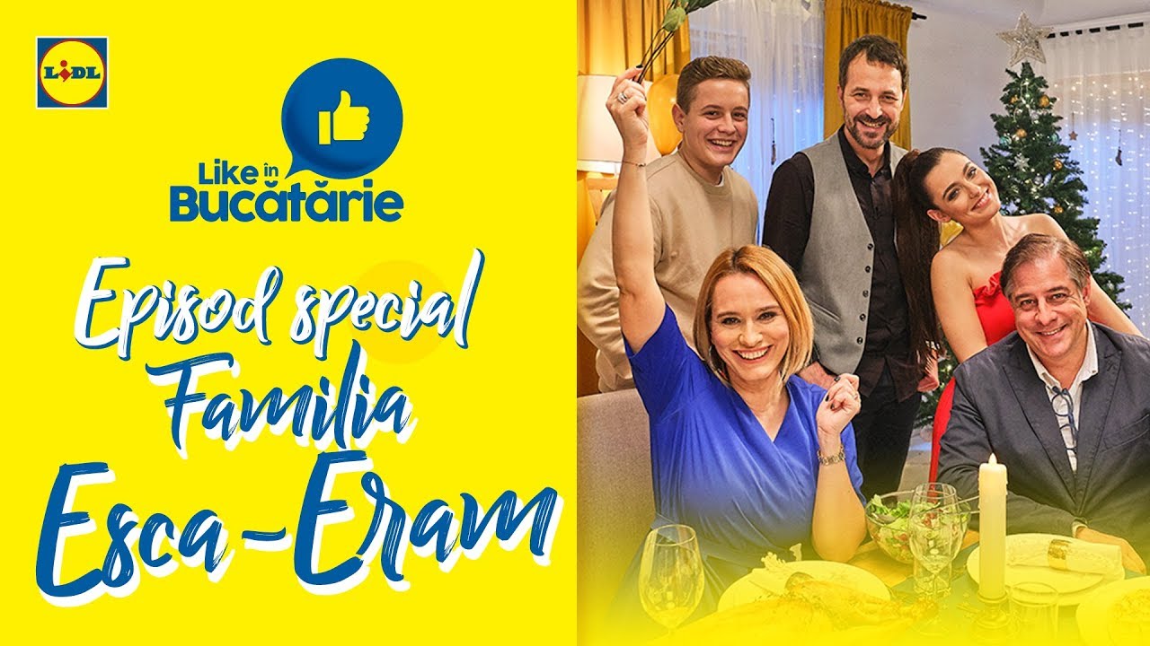 Masa festiva cu Familia Esca-Eram • Like in Bucatarie - YouTube