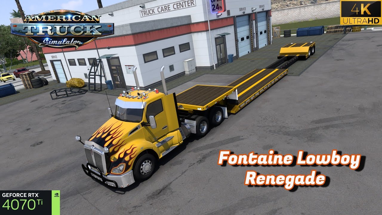 ATS 🚛 | Tráiler Fontaine Lowboy Renegade |🚛⛽#320 #truck - YouTube