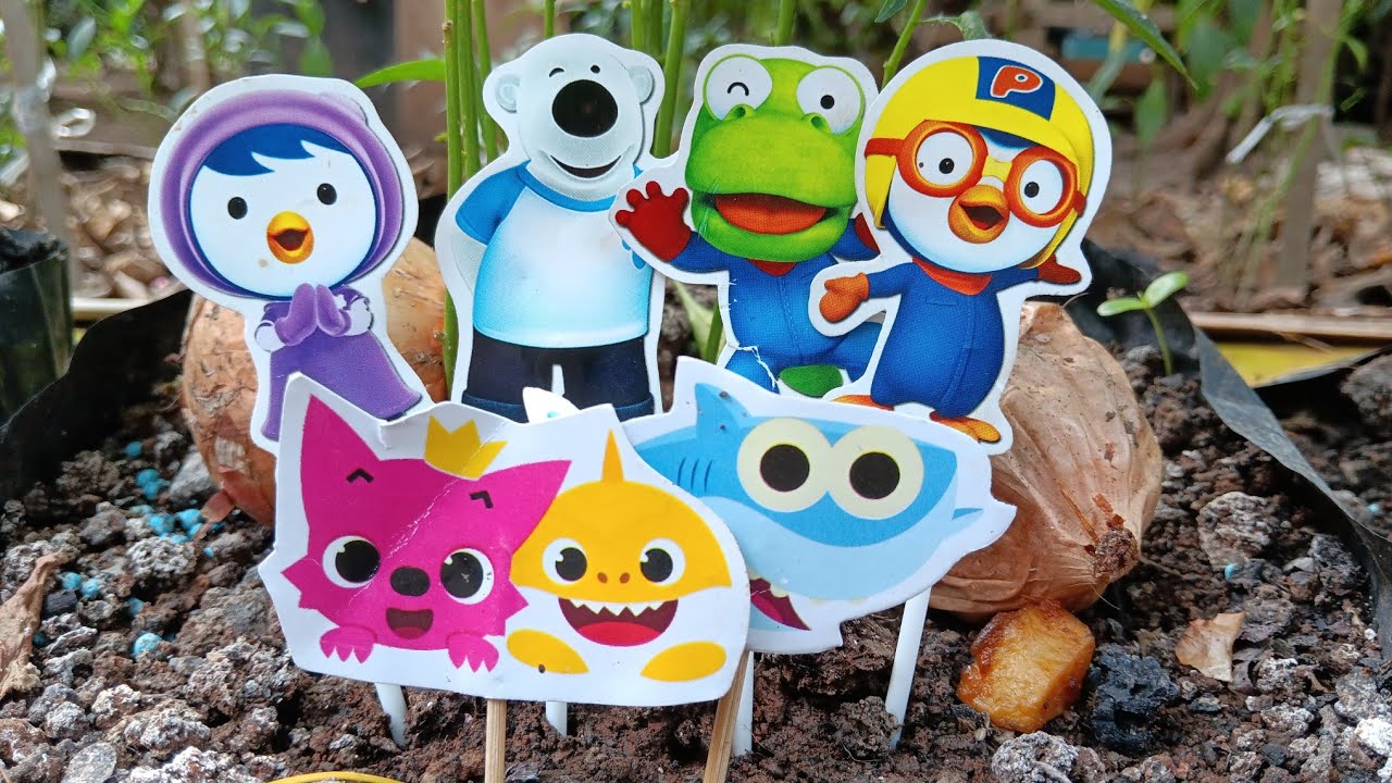 Drama Mencari Pororo Baby Shark Mixue hello kitty cantik | Pororo poby ...