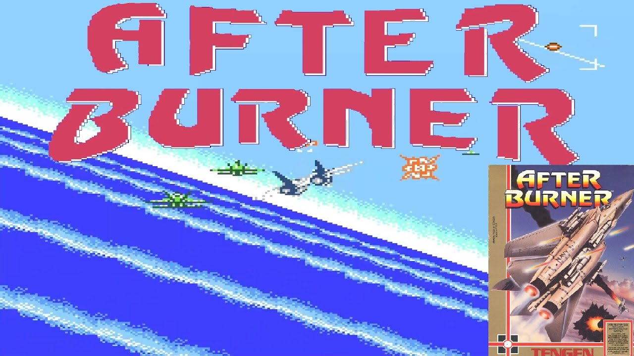 After Burner 💣 - NES - (Gameplay) - YouTube
