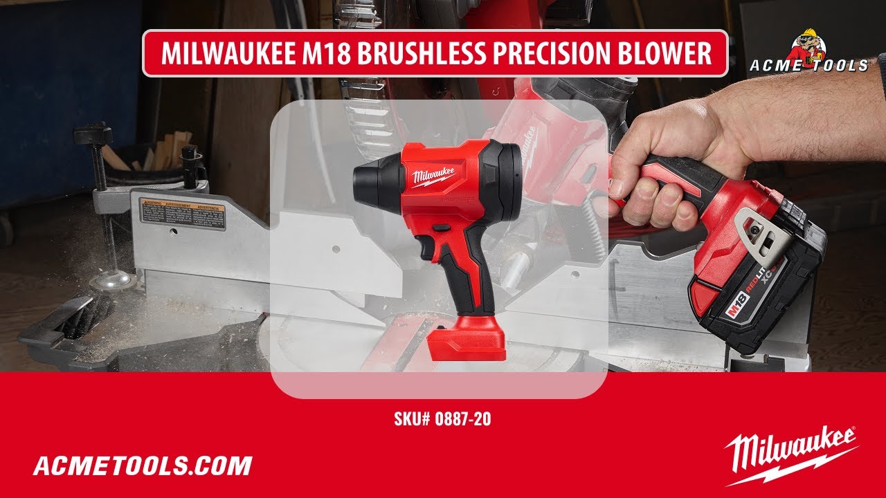 M18 Precision Blower (0887-20) Review: Compact Size, Serious Power for ...