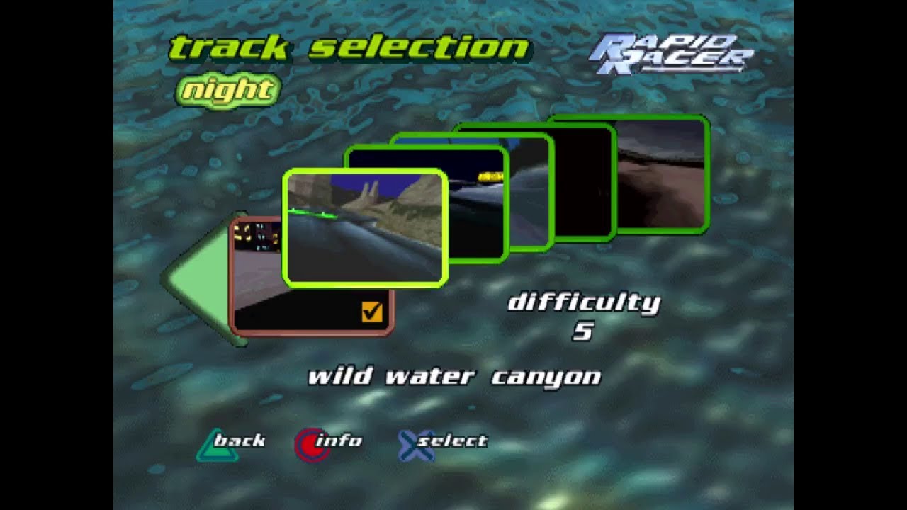 Rapid Racer: Hard 08 - Night - Wild Water Canyon Arizona - YouTube
