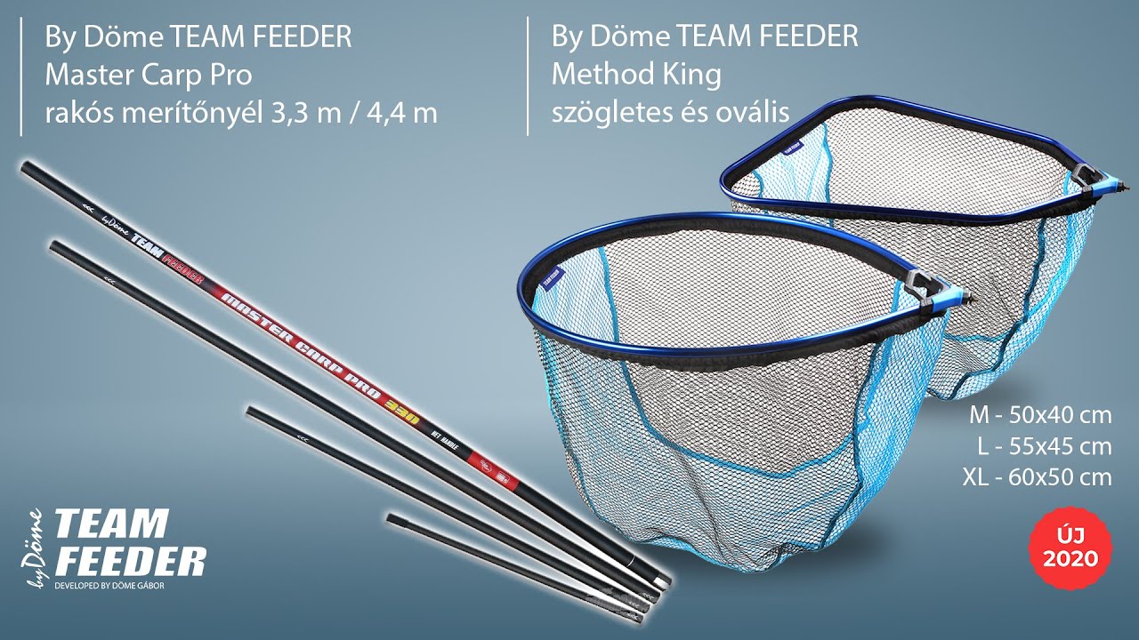 Döme Gábor - Bemutatkoznak a By Döme TEAM FEEDER Method King ...