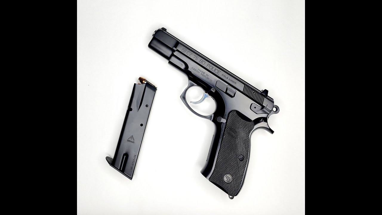 CERAKOTE - CZ 75 BD POLICE - YouTube