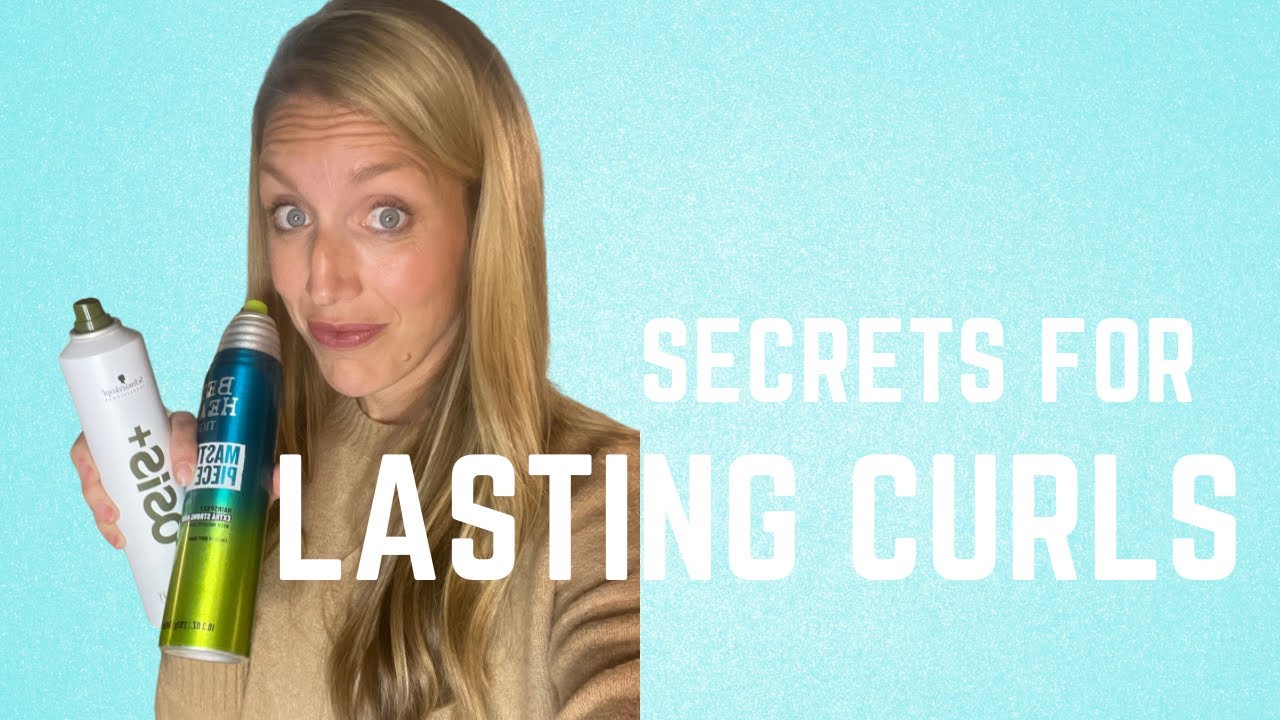 Secrets to long lasting curls - YouTube