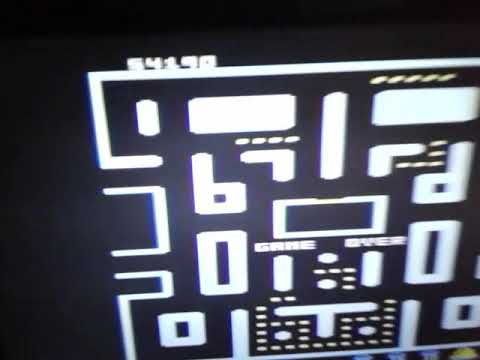 7800 PMC 3 Ultra Pac Man Plus Off Fast Off and On Bell One on NTSC ...