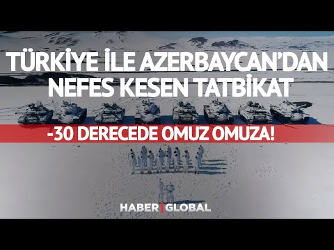 Türkiye ile Azerbaycan Ordusu'ndan Nefes Kesen Tatbikat!