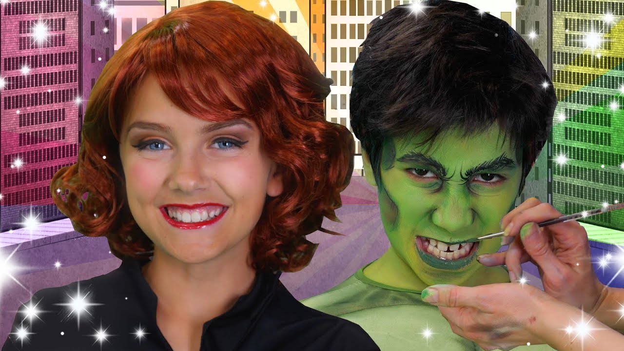 The Avengers Face Paint | We Love Face Paint - YouTube