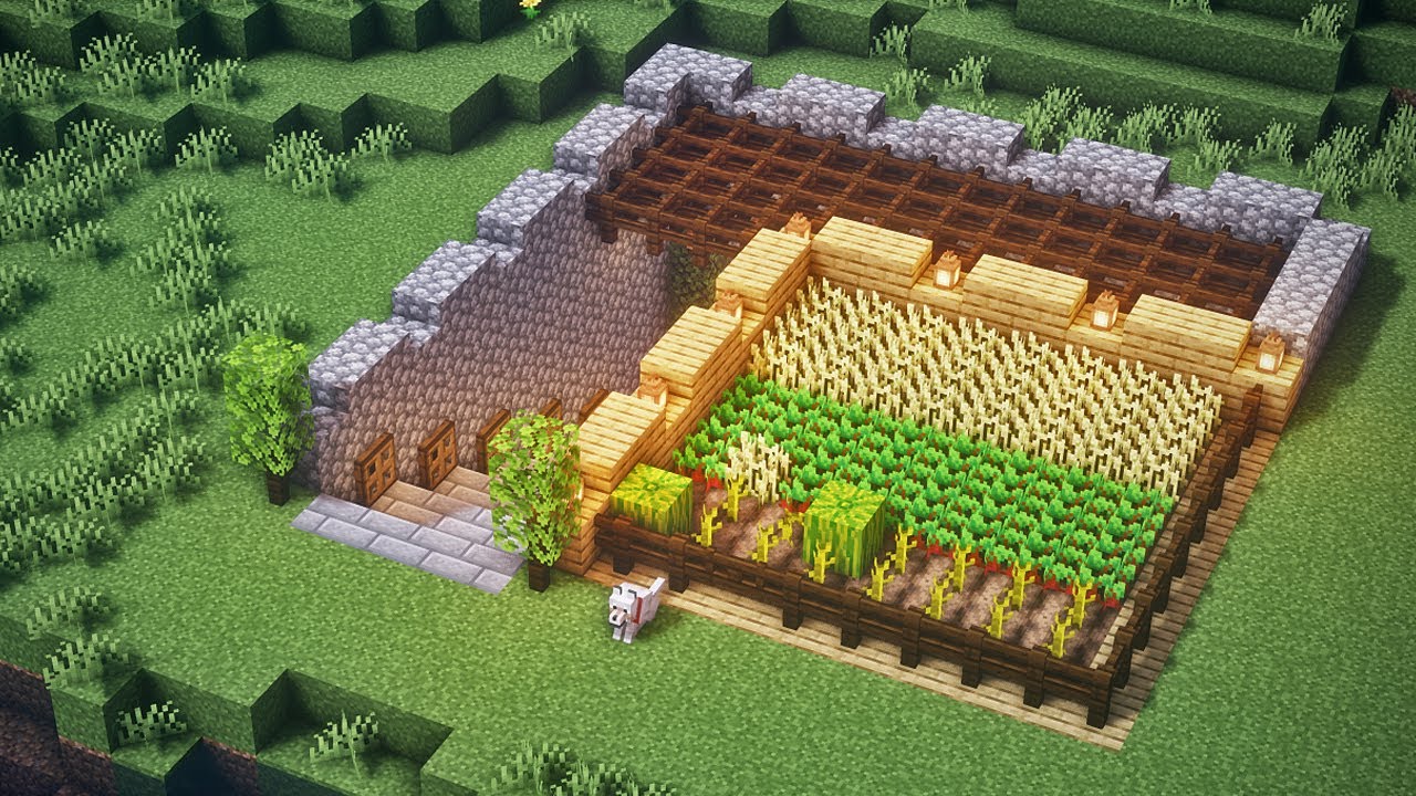 Minecraft Build : How To Build Underground Secret Base Tutorial - YouTube