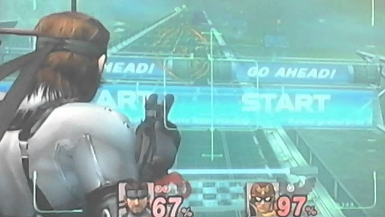 Snake VS Captain Falcon - YouTube